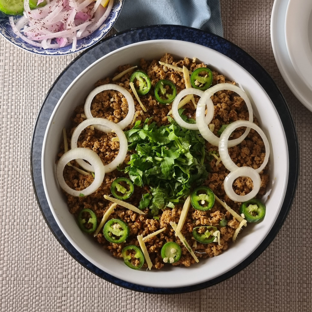 Dum Qeema (Smoked Mince) - Sugar Spice & More