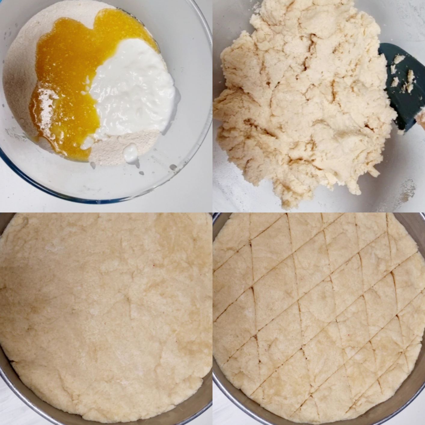 Basbousa (Middle Eastern Semolina Cake)