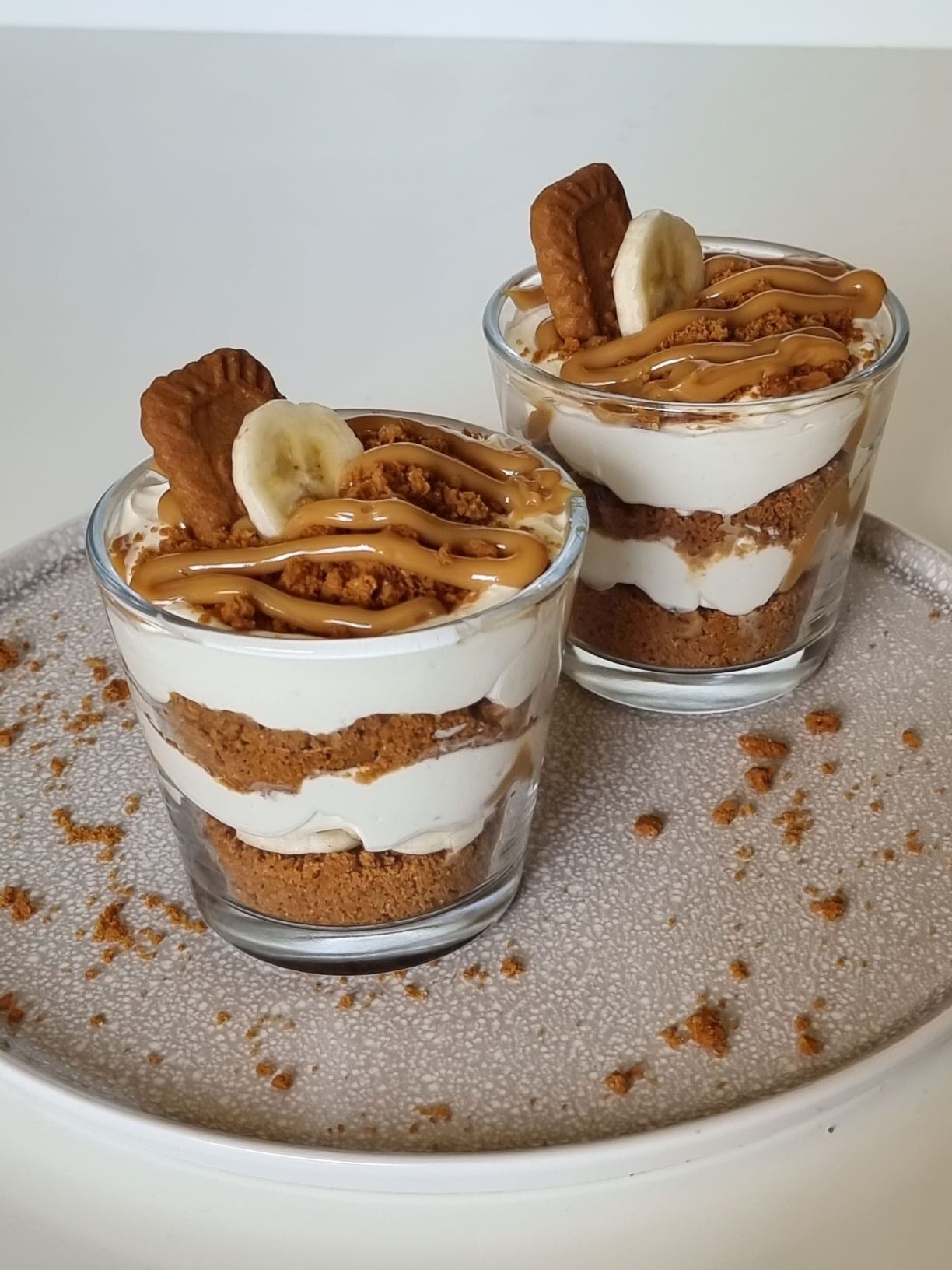 Biscoff Banoffee Trifle - Sugar Spice & More
