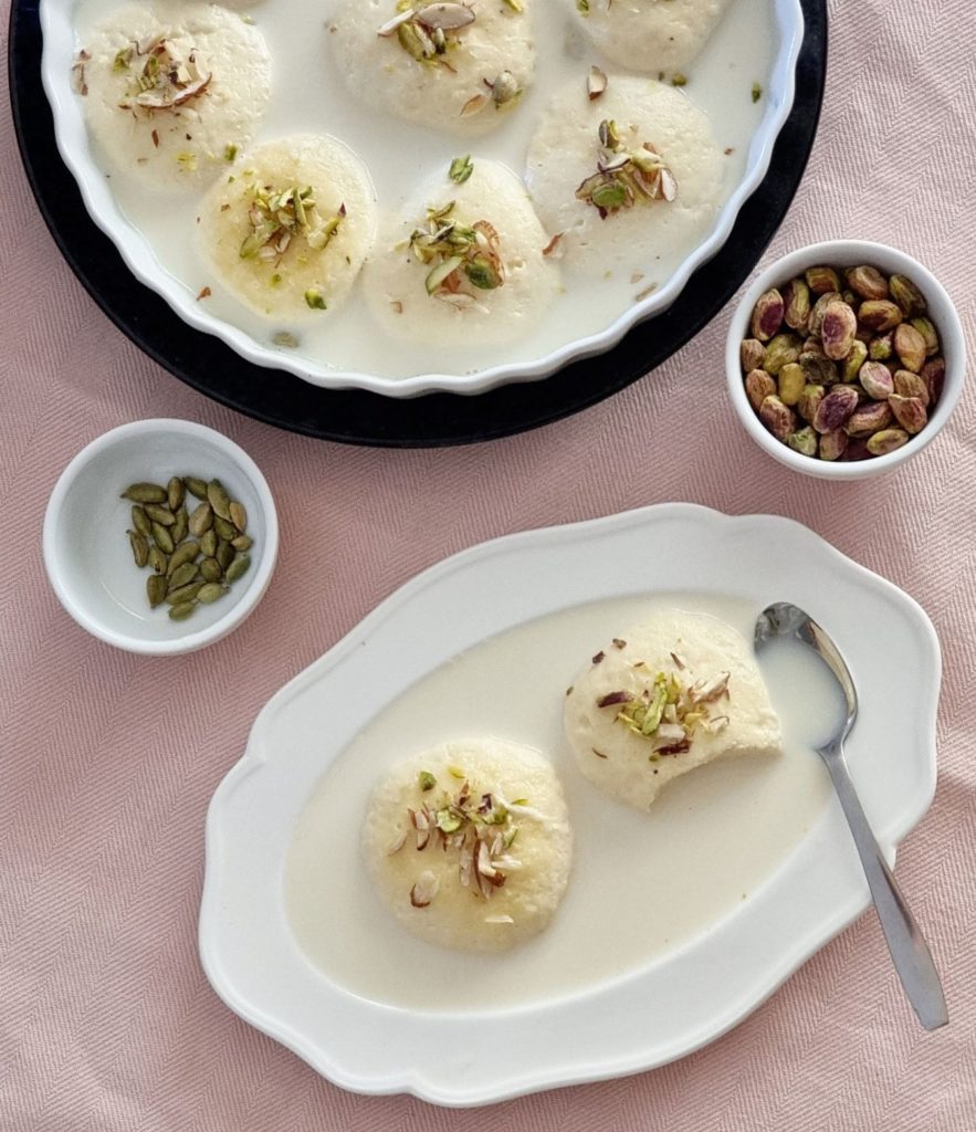 Rasmalai | With Milk Powder