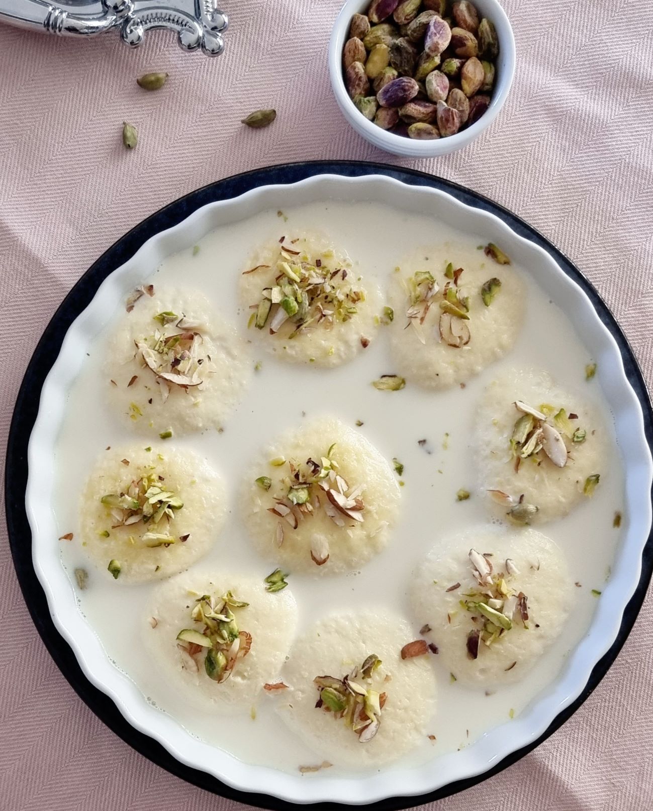 Rasmalai | With Milk Powder
