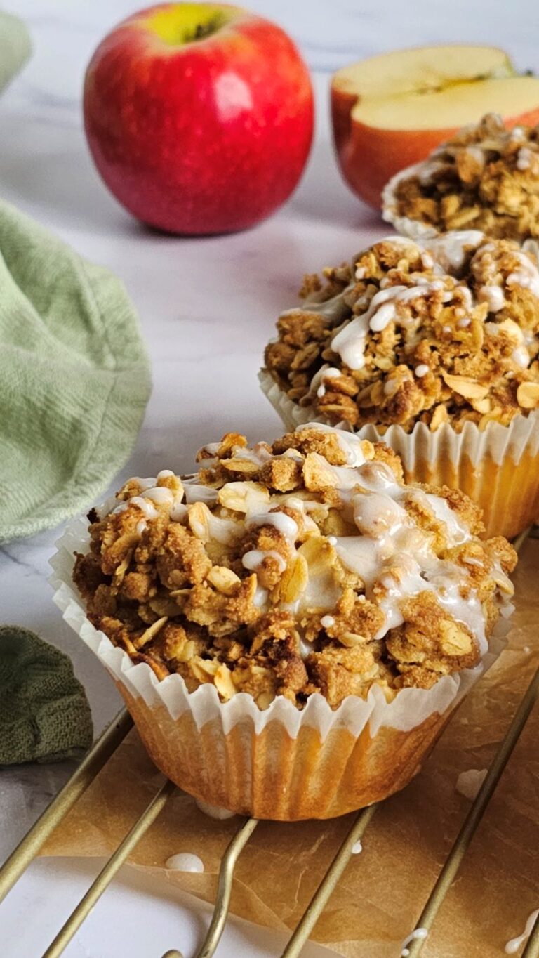Apple Crumble Muffins