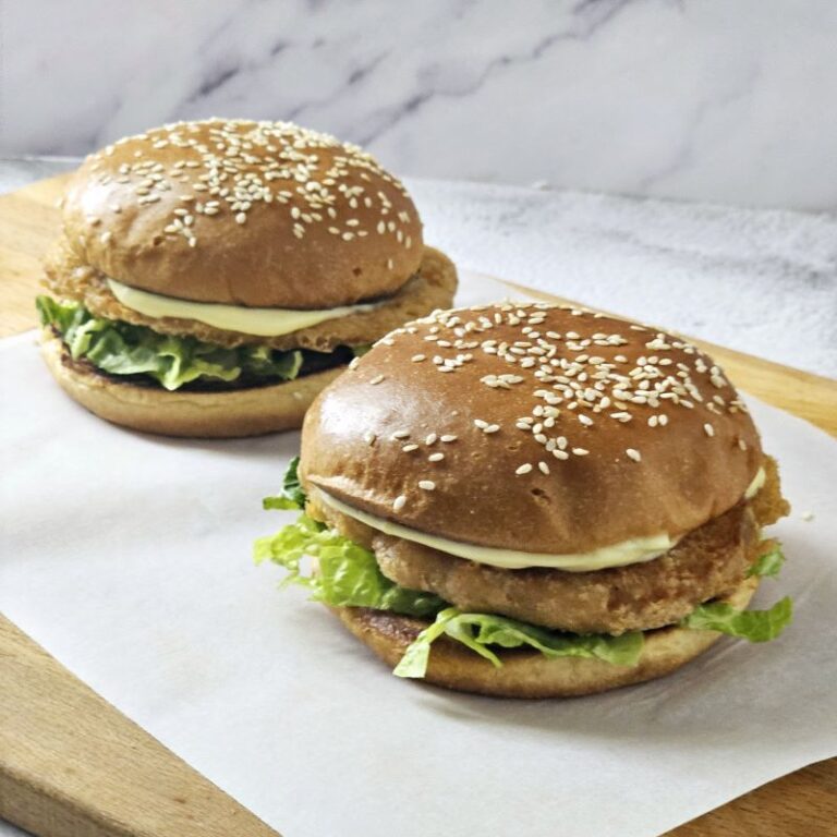 Homemade McChicken Burger