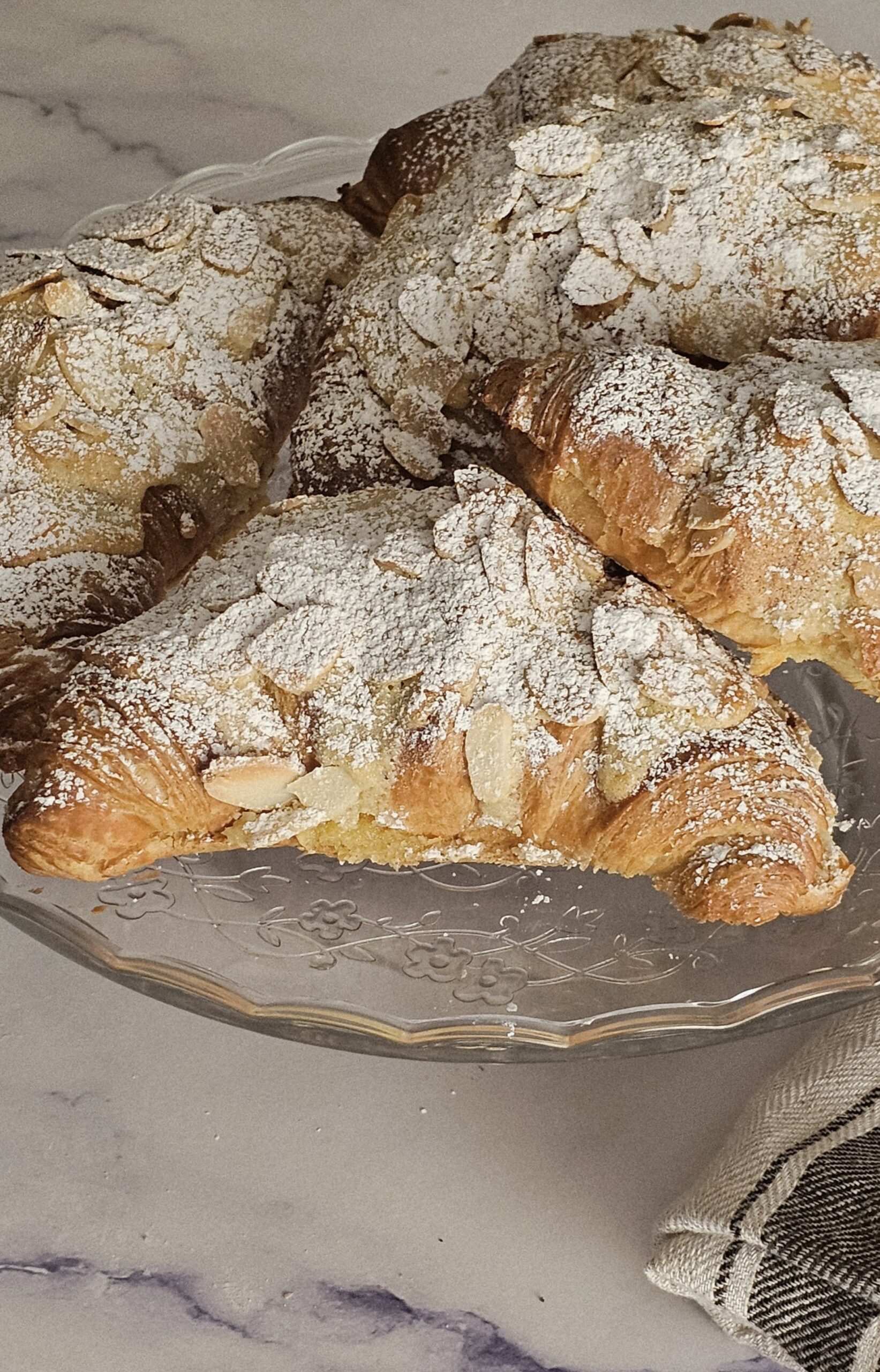 French Bakery Style Almond Croissants