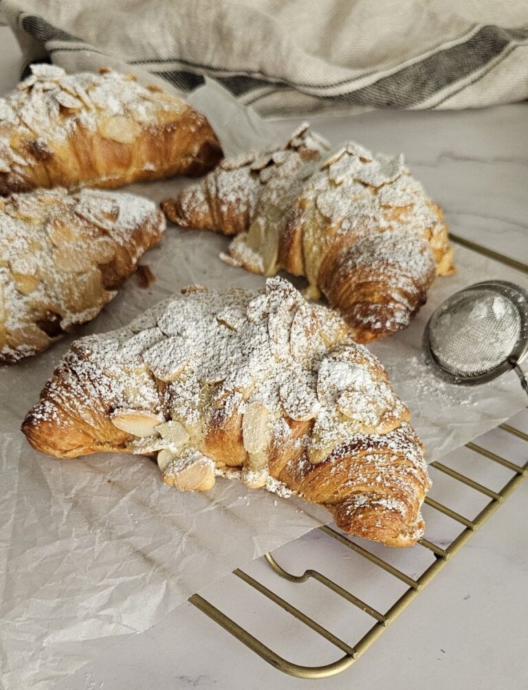 French Bakery Style Almond Croissants