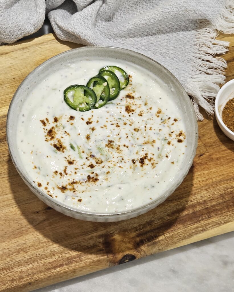 Quick Cucumber Raita