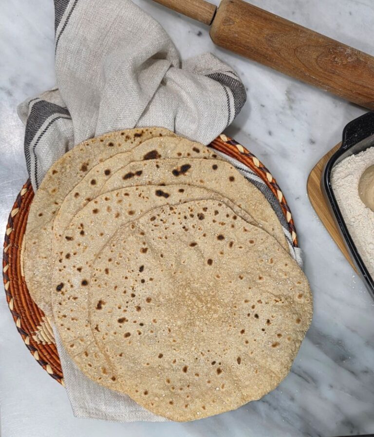 Easy Roti (Flatbread)- Step by Step Guide